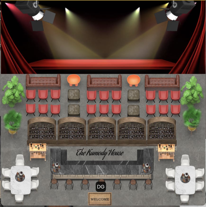 How to Design Your Own Virtual Stage in Kumospace For Free